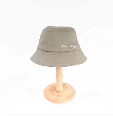 Cina Tessuto organico 100% della saia del cotone del poli del cotone cappello unisex del secchio in vendita