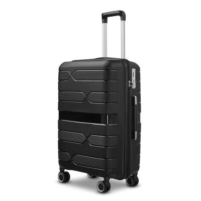 中国 Travel Aluminum Trolly Lock Luggage Container Suitcase Luggage For Business Trip 販売のため