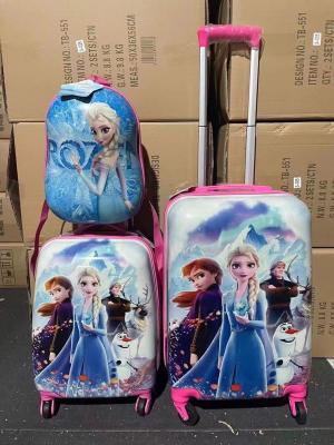 Cina New Style Bag 4 Wheels Children Trolley Kids Wheeled Luggage Bag in vendita