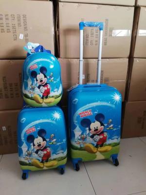 Cina Factory Low Price Kids Rolling Kinder Suitcase Cabin Bag Carry-On Suitcase Children Luggage in vendita