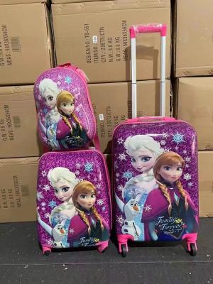 Cina Kids Luggage Cartoon Bags Wholesale Unisex Style Spinner Outdoor Suitcase For Children in vendita
