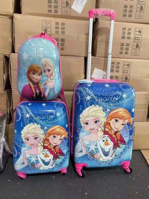 Cina Cartoon Printing ABS Kids Universal Wheel Travel Trolley Carry On Luggage in vendita