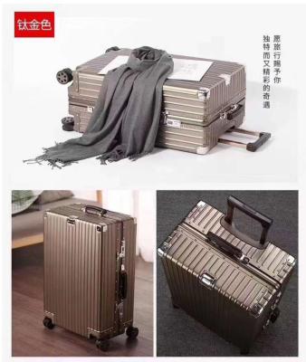 Cina Scatola per bagagli 20 24 26 29 pollici Ruote universali Spessore di carrello Cassa da viaggio Cassa da viaggio Donne Uomini Baule da viaggio Valigia Zipper in vendita