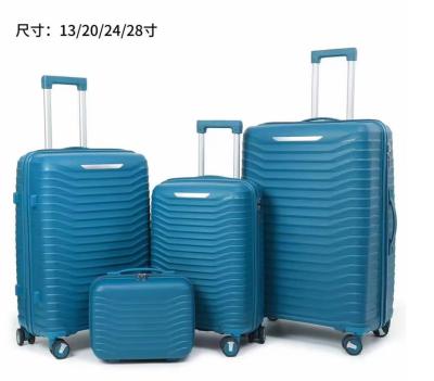 Cina Wholesale Custom Travel PP Suitcases Luggage Bag Unique Personality Luggage For Daily Life Trolley Luggage Sets in vendita