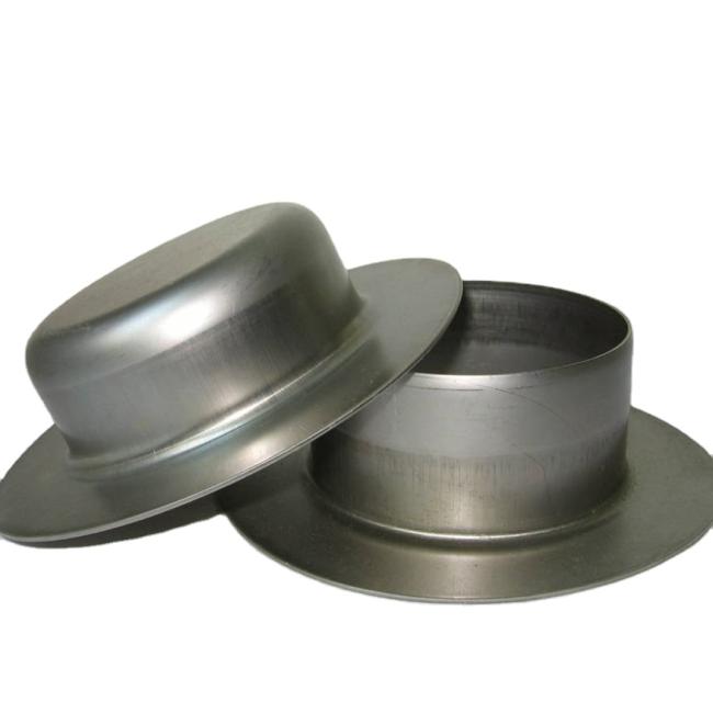 Precision deep drawn metal components