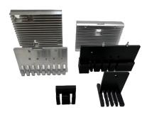 Quality Brass Silver Aluminium Heat Sink Extrusion High Thermal Conductivity for sale