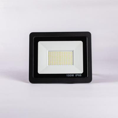 중국 공원을 위한 50w에서 300W에 새로운 디자인 LED 투광램프를 주거하는 백색 알루미늄 판매용