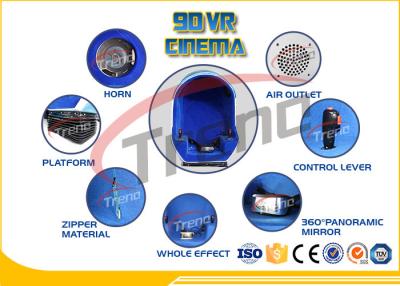 Китай Полно- место езды 2 кино виртуальной реальности взгляда 9Д с платформой 360 градусов вращая продается
