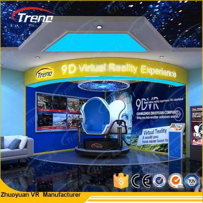 China simulador del doble 9d VR de la realidad virtual 220v solo/CE del pasajero del triple/doble en venta