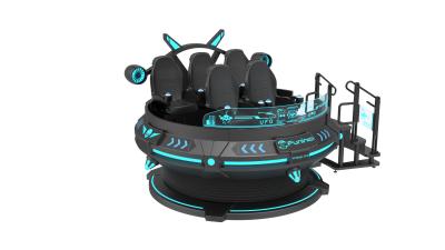 중국 엔터테인먼트 55 인치 스크린 9D VR 의자 AC220V 5 좌석 판매용