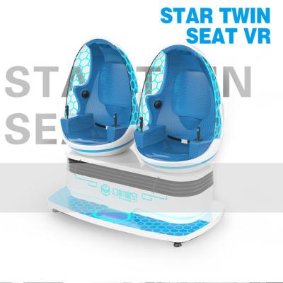 China simulador interactivo/360 grados de 220V 9D VR que giran la silla del huevo de VR para el parque de atracciones en venta