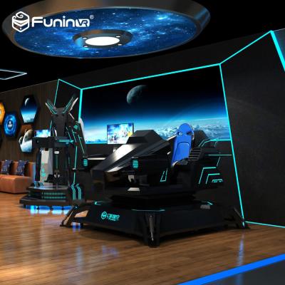 China 3 Dof 1 Player 9D VR Cinema 360 Degree Car F1 Racing Game Machine for sale
