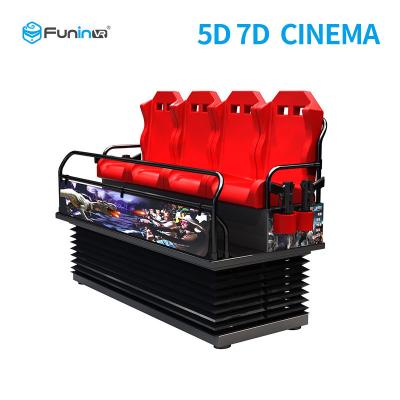 중국 70편의 PCS 5D 영화 + 7 PCS 7D 총격사건 게임 DOF 전기 7D 영화관 장비 판매용