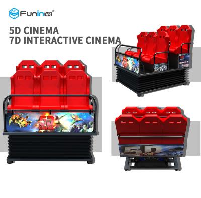 중국 70편의 PCS 5D 영화 + 7 PCS 7D 총격사건 게임 DOF 전기 7D 영화관 장비 판매용