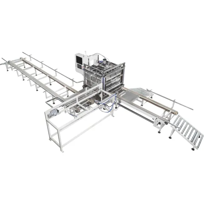 IBC Grid Cage Frame Automatic Production Line, Full Automatic IBC Tank Leakage Testing Machine Line