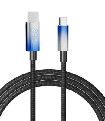 China 1.2M/2M TPE-Braided Digital Readout Data Cord C-C20V3A 60W max/C-L 9V3A 27W max for Charge Transfer for sale