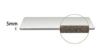 Cina 5 mm Spessore foglio senza cuciture WPC Tavola Decorazione interna Rivestimento murario in vendita