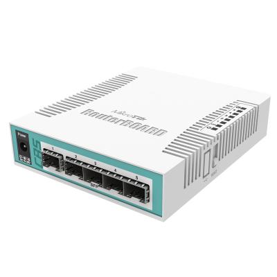 Cina commutatore a fibra ottica MikroTik CRS106-1C-5S di 400MHz 1.25G SFP in vendita