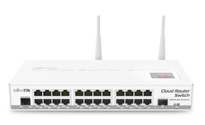 Cina 19W ROS Wireless Routing Switch Mikrotik CRS125-24G-1S-2HnD-IN in vendita