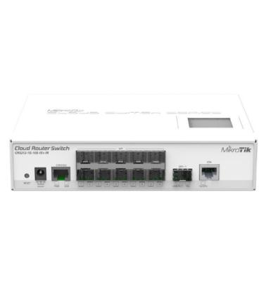 Cina commutatore a fibra ottica Mikrotik CRS212-1G-10S-1S+IN di 400MHz ROS 10g in vendita