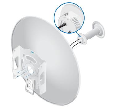 Cina ponte polarizzato doppio UBNT RD-5G30-LW dell'antenna parabolica di 30dBi 5GHz in vendita