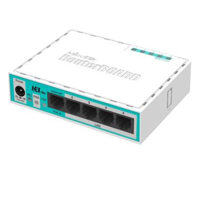 Cina Commutatore del router metallico porto 24V POE di MikroTik RB750UPr2 (sfortuna PoE lite) RouterOS 5 100M Ethernet in vendita