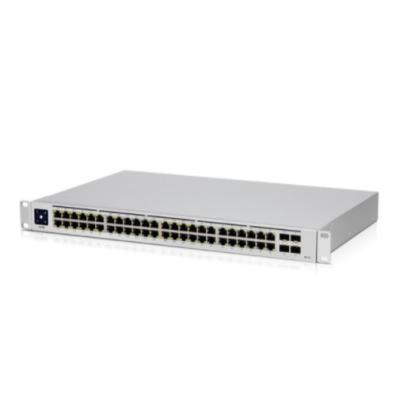 Cina I porti Fanless del commutatore USW 48 1G SFP di UBNT mettono a strati il commutatore di 2 Gigabit Ethernet in vendita