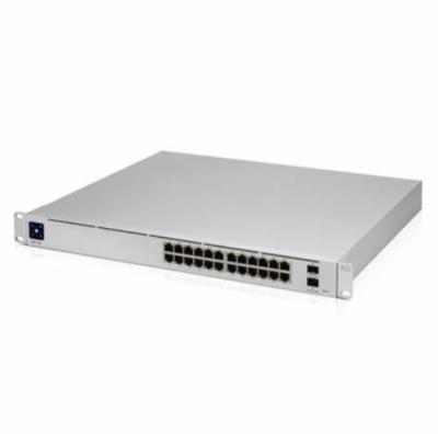 Cina Commutatore a fibra ottica 802.3af 95W di strato 2 del commutatore di USW 24 UE UBNT in vendita