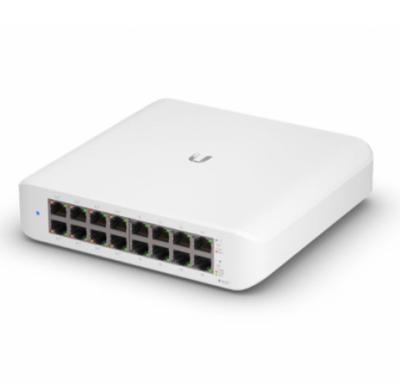 Cina commutatore UBNT USW-Lite-16-POE/-EU di gigabit del porto di 802.3at PoE 16 in vendita