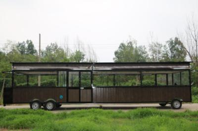 Quality 3 Shelves Enormous Electric Snack Truck with State-of-the-Art LED Lighting for sale