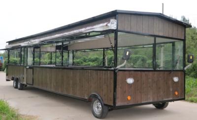 Quality 3 Shelves Enormous Electric Snack Truck with State-of-the-Art LED Lighting for sale