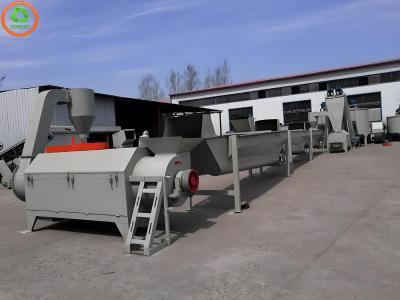 Chine Ligne de recyclage des déchets plastiques à base de films PE PP avec 2 à 5 travailleurs à vendre