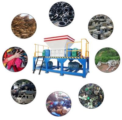 Chine Machine de concassage de métaux industriels à double arbre de type plastique en PP pour le déchiquetage des déchets automobiles à vendre