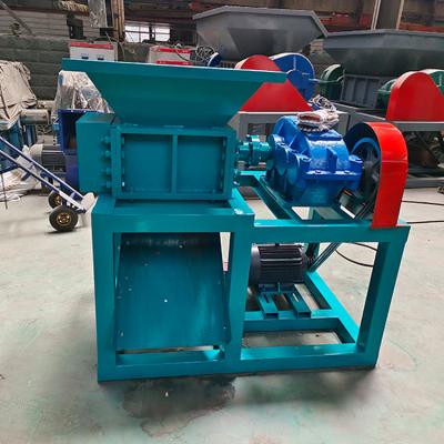 Chine Conception à double arbre 2025 Déchets de film plastique déchets de bois Machine de décortiqueuse à puissance unique à vendre