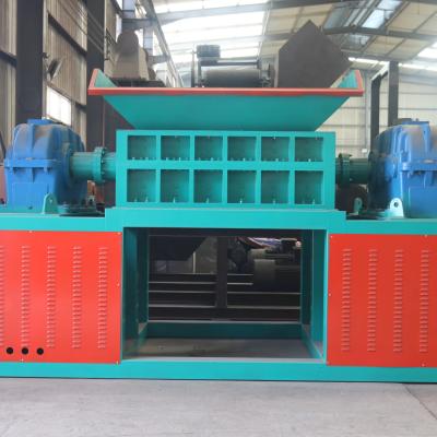 Chine PS Matériel pneus de camions à déchets machine à déchiqueter à double arbre avec fonctionnement facile à vendre
