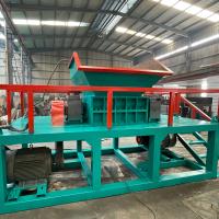 Quality Double Hob Shredder 22KW Professional Seller Of Waste Reflective Film Plastic Bags for sale