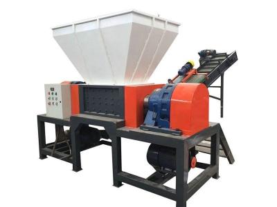 Chine Fabrication de matériaux de construction Deux puits déchiqueteur Machine de recyclage des déchets métalliques et plastiques à vendre