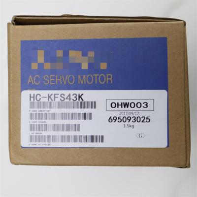China Mitsubishi HC-KFS43K AC Servo Motor 3AC 129V 2.3A 400W 3000R/MIN NEW for sale