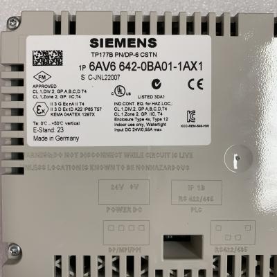 Cina Schermo attivabile al tatto a 6 pollici dell'interfaccia operatore di Siemens 6AV6642-0BA01-1AX1 in vendita