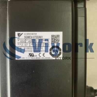 Κίνα Σερβο μηχανή 2.2AMP 3 φάση 400VOLTS 650WATTS εναλλασσόμενου ρεύματος Yaskawa sgmev-07DDA61 ΝΈΑ προς πώληση