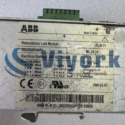 China ABB RLM01 PROFIBUS REDUNDANCY LINK MODULE 3BDZ000398R1 GEBRUIKT Te koop