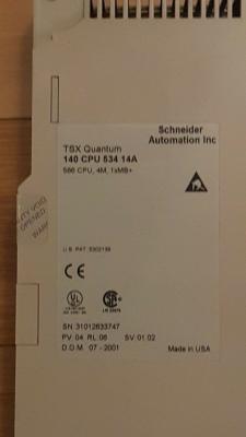 Chine Unité centrale de traitement de 140CPU53414A QUANTUM construite par SCHNEIDER New&Original dans la boîte à vendre
