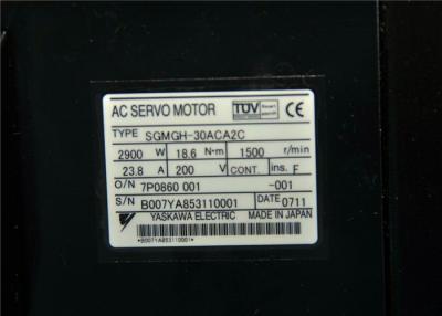 China YASKAWA Small Powerful Servo Motors SGMGH-30ACA2C For Transfer Machine for sale