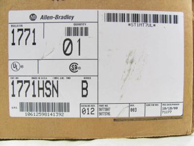 China ALLEN BRADLEY IMC-120 Servo Controller Module 1771-HSN/B F/W REV 1.05 SER B for sale