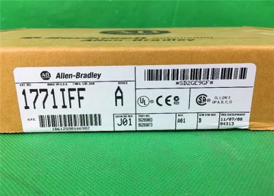 Chine ALLEN BRADLEY 1771-IFF/A jeûnent module d'entrée analogique REV. J01 1771IFF à vendre
