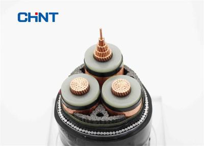 中国 15kv 150mm2のxlpeの単心か三相地下の鋼線の装甲送電線 販売のため