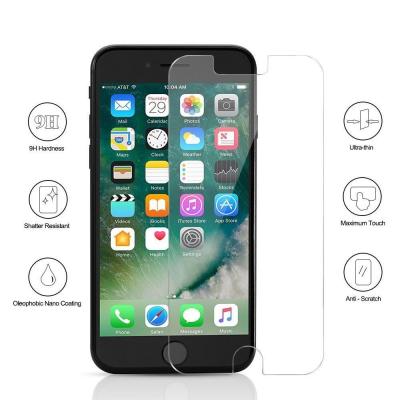 中国 9H完全な緩和されたガラスの泡友好的な自由なIphoneスクリーンの保護装置の場合 販売のため