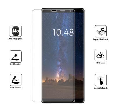 中国 サムスンのノート8のための容易な設置スマートフォンガラス スクリーンの保護装置の反オイル 販売のため
