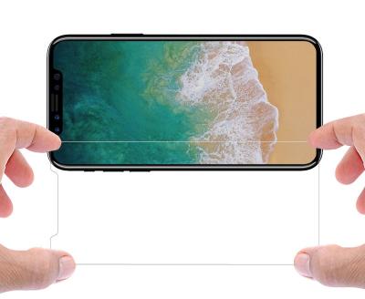 中国 HD IPhoneの防護つい立カバー、ゆとりの緩和されたガラスの携帯電話スクリーンの保護装置 販売のため