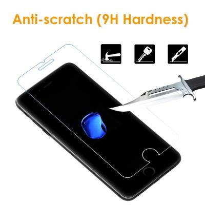 Cina Il iPhone facile dell'installazione ha temperato la durezza di vetro della prova di pezzo del protettore dello schermo 9H in vendita